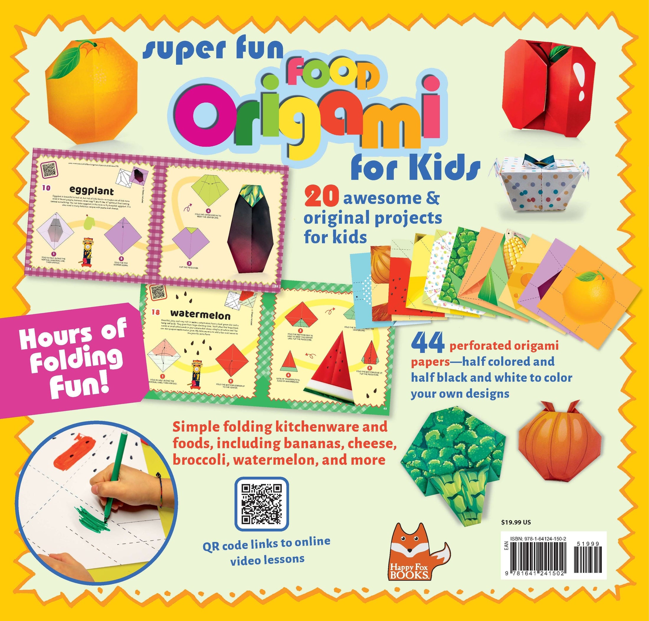 Super Fun Food Origami for Kids - Southlake Paws