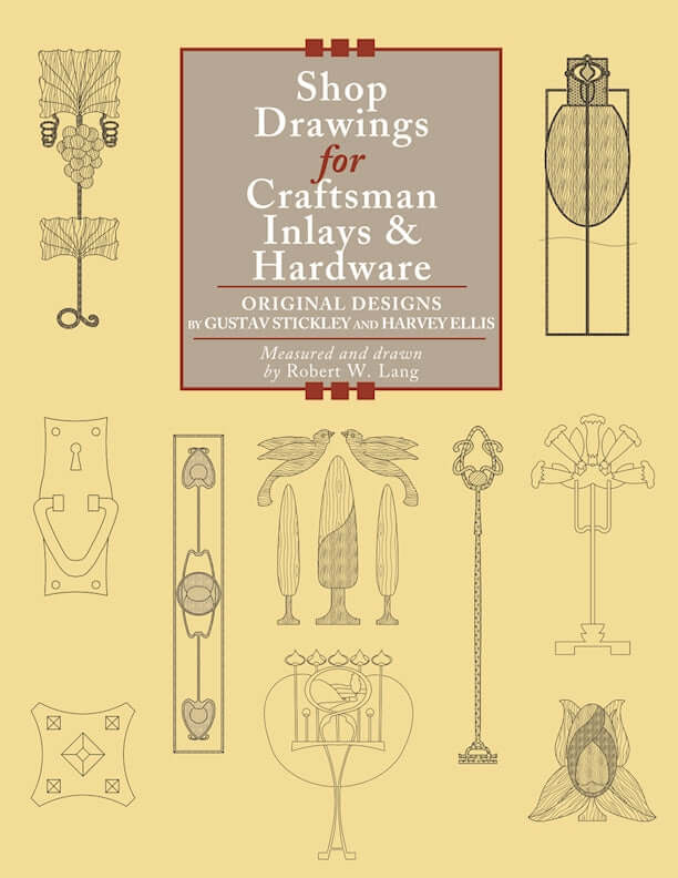Shop Drawings for Craftsman Inlays & Hardware - Southlake Paws