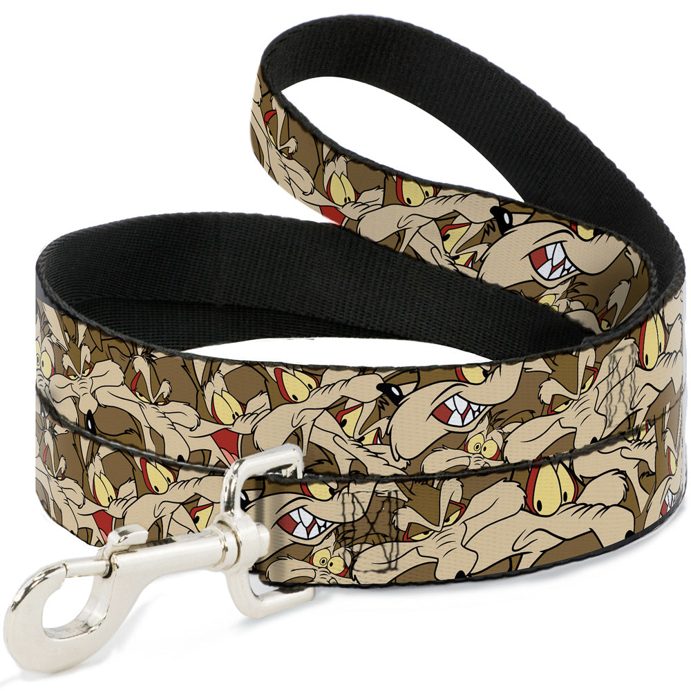 Dog Leash - Wile E Coyote Expressions Stacked - Southlake Paws
