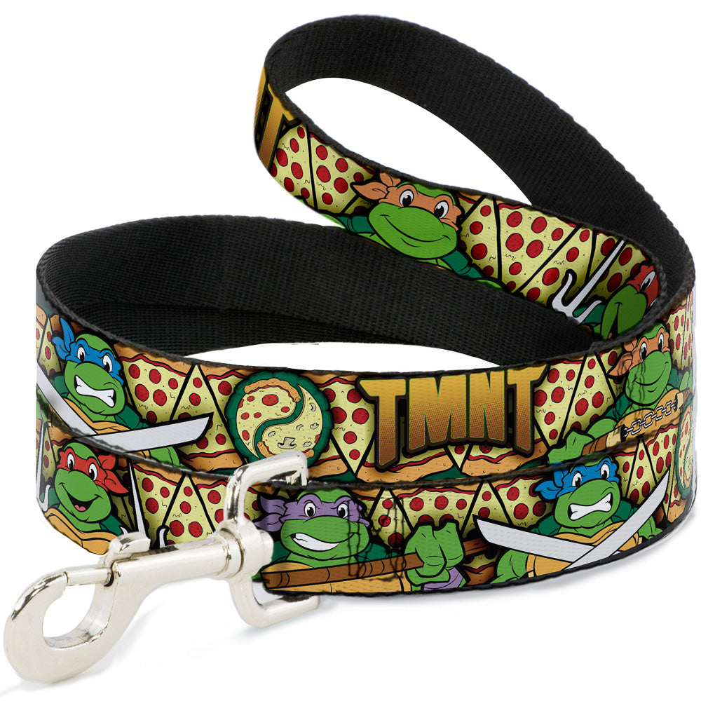 Dog Leash - Classic Teenage Mutant Ninja Turtles Turtle Poses/Pizza ...